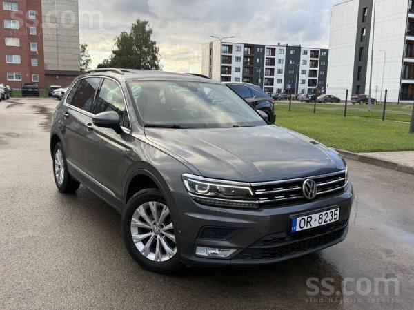 Melns Volkswagen Tiguan 2016 Jelgava, ar dzinēja tilpumu 2.00 L un nobraukumu 0 tūkst. km par 15500 €, foto 1 vietnē AUTOMOTO.COM.LV