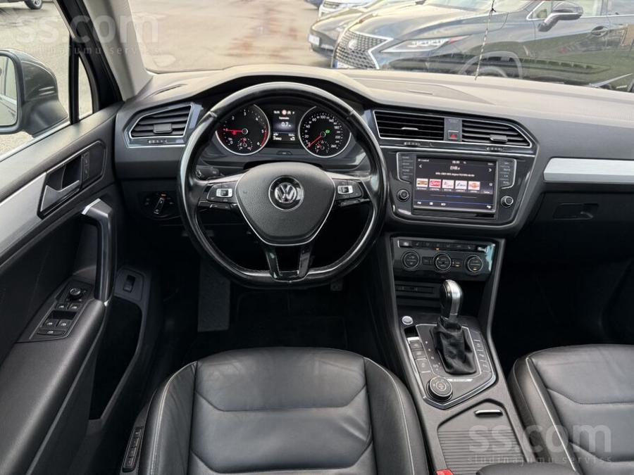 Melns Volkswagen Tiguan 2016 Jelgava, ar dzinēja tilpumu 2.00 L un nobraukumu 0 tūkst. km par 15500 €, foto 10 vietnē AUTOMOTO.COM.LV