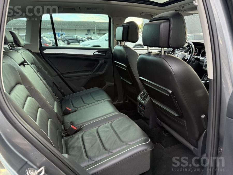 Melns Volkswagen Tiguan 2016 Jelgava, ar dzinēja tilpumu 2.00 L un nobraukumu 0 tūkst. km par 15500 €, foto 14 vietnē AUTOMOTO.COM.LV