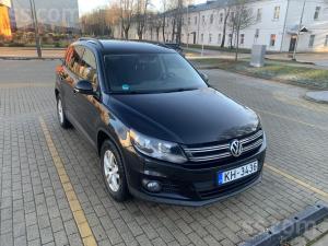Black Volkswagen Tiguan 2016 in Riga, with an engine capacity of 1.40 L and mileage of 170 thousand km for 7950 €, photo  on AUTOMOTO.COM.LV