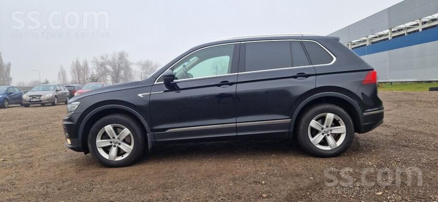 Melns Volkswagen Tiguan 2016 Daugavpils, ar dzinēja tilpumu 2.00 L un nobraukumu 254 tūkst. km par 16450 €, foto 3 vietnē AUTOMOTO.COM.LV