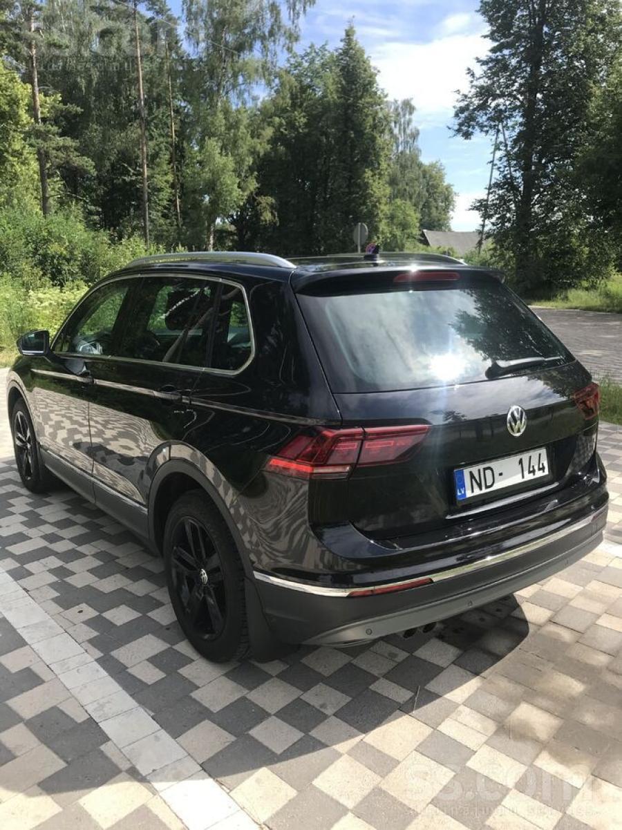 Melns Volkswagen Tiguan 2016 Jelgava, ar dzinēja tilpumu 2.00 L un nobraukumu 262 tūkst. km par 14000 €, foto 3 vietnē AUTOMOTO.COM.LV