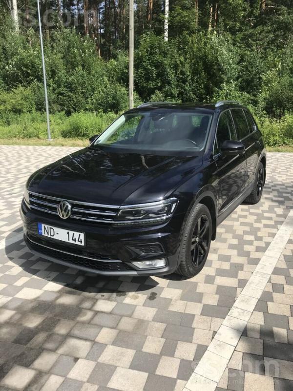 Melns Volkswagen Tiguan 2016 Jelgava, ar dzinēja tilpumu 2.00 L un nobraukumu 262 tūkst. km par 14000 €, foto 1 vietnē AUTOMOTO.COM.LV