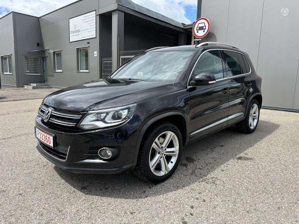 Black Volkswagen Tiguan 2016 in Marijampole, with an engine capacity of 1.39 L and mileage of 248 thousand km for 9550 €, photo 1 on AUTOMOTO.COM.LV
