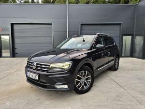 Black Volkswagen Tiguan 2016 in Utena, with an engine capacity of 1.97 L and mileage of 284 thousand km for 12990 €, photo  on AUTOMOTO.COM.LV