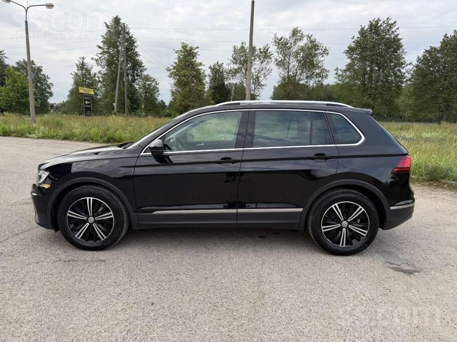 Melns Volkswagen Tiguan 2017 Ogre, ar dzinēja tilpumu 2.00 L un nobraukumu 177 tūkst. km par 17499 €, foto 7 vietnē AUTOMOTO.COM.LV