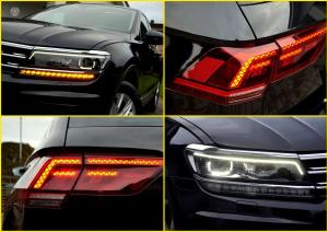 Black Volkswagen Tiguan 2017 in Kaunas, with an engine capacity of 2.00 L and mileage of 177 thousand km for 16900 €, photo 8 on AUTOMOTO.COM.LV