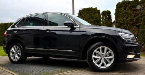 Black Volkswagen Tiguan 2017 in Kaunas, with an engine capacity of 2.00 L and mileage of 177 thousand km for 16900 €, photo 9 on AUTOMOTO.COM.LV