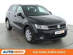 Black Volkswagen Tiguan 2017 in Kaunas, with an engine capacity of 2.00 L and mileage of 92 thousand km for 23358 €, photo 8 on AUTOMOTO.COM.LV