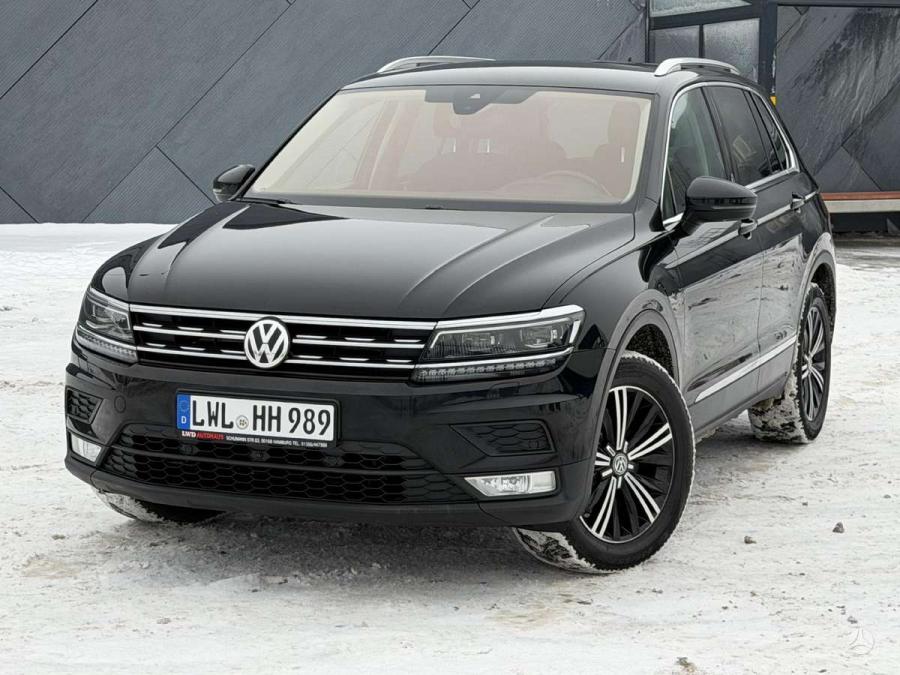 Melns Volkswagen Tiguan 2017 Jonava, ar dzinēja tilpumu 1.97 L un nobraukumu 290 tūkst. km par 15990 €, foto 2 vietnē AUTOMOTO.COM.LV