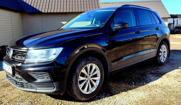 Black Volkswagen Tiguan 2017 in Narva, with an engine capacity of 0.00 L and mileage of 146 thousand km for 18500 €, photo 1 on AUTOMOTO.COM.LV