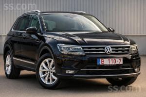 Melns Volkswagen Tiguan 2017 Tukums, ar dzinēja tilpumu 2.00 L un nobraukumu 176 tūkst. km par 17000 €, foto  vietnē AUTOMOTO.COM.LV