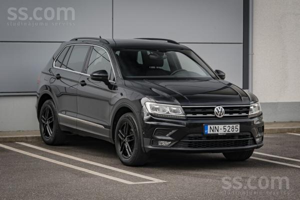 Melns Volkswagen Tiguan 2017 Tukums, ar dzinēja tilpumu 2.00 L un nobraukumu 102 tūkst. km par 16950 €, foto  vietnē AUTOMOTO.COM.LV