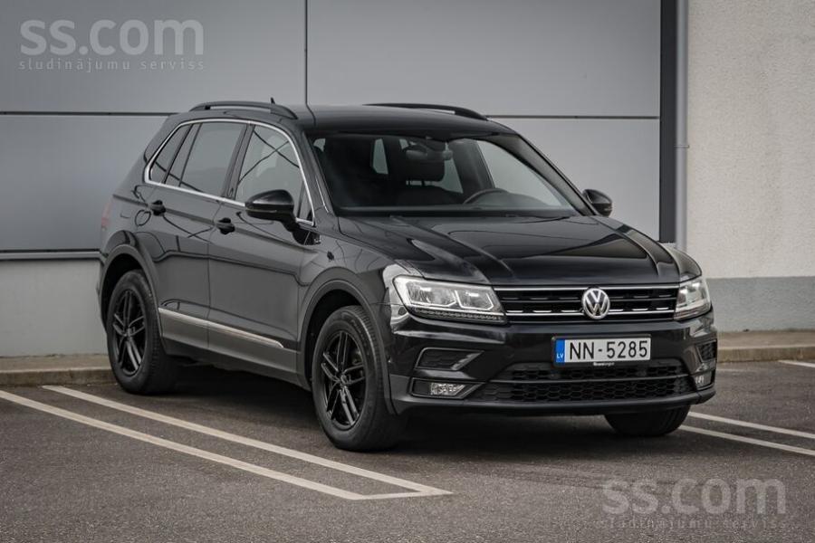 Melns Volkswagen Tiguan 2017 Tukums, ar dzinēja tilpumu 2.00 L un nobraukumu 102 tūkst. km par 16950 €, foto 1 vietnē AUTOMOTO.COM.LV