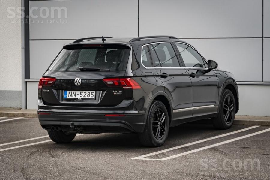 Melns Volkswagen Tiguan 2017 Tukums, ar dzinēja tilpumu 2.00 L un nobraukumu 102 tūkst. km par 16950 €, foto 5 vietnē AUTOMOTO.COM.LV