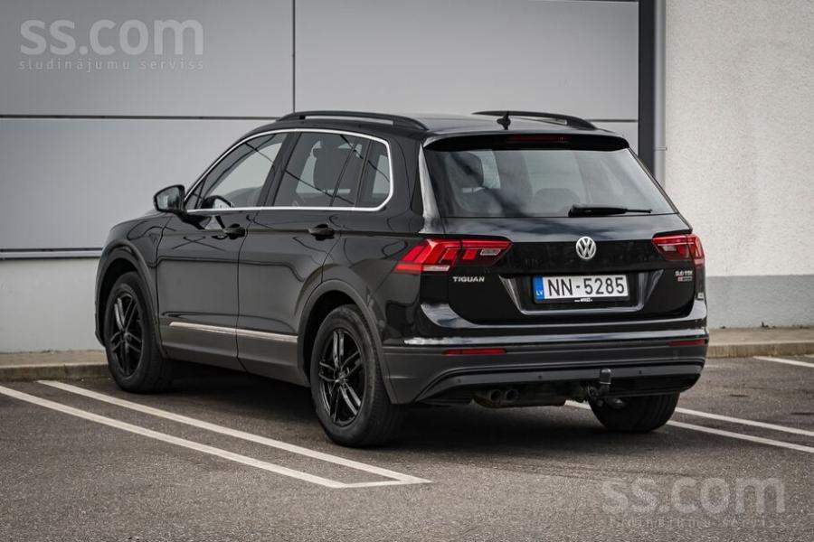 Melns Volkswagen Tiguan 2017 Tukums, ar dzinēja tilpumu 2.00 L un nobraukumu 102 tūkst. km par 16950 €, foto 7 vietnē AUTOMOTO.COM.LV