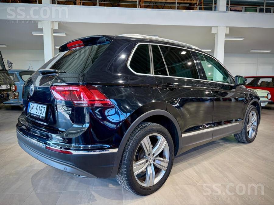 Melns Volkswagen Tiguan 2017 Dobele, ar dzinēja tilpumu 2.00 L un nobraukumu 236 tūkst. km par 15550 €, foto 4 vietnē AUTOMOTO.COM.LV