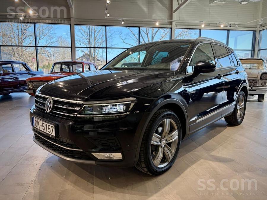 Melns Volkswagen Tiguan 2017 Dobele, ar dzinēja tilpumu 2.00 L un nobraukumu 236 tūkst. km par 15550 €, foto 8 vietnē AUTOMOTO.COM.LV