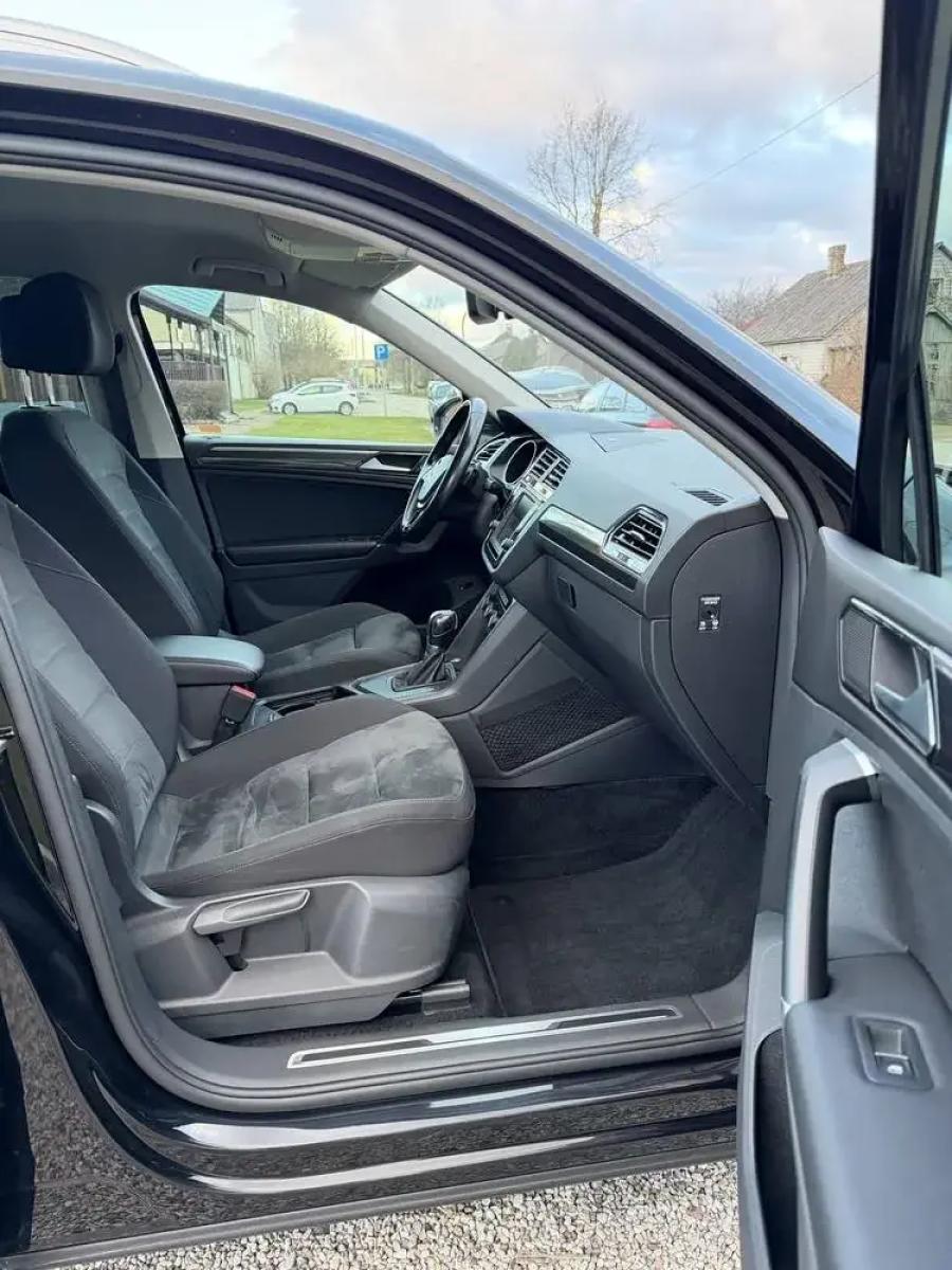 Melns Volkswagen Tiguan 2017 Ventspils, ar dzinēja tilpumu 2.00 L un nobraukumu 237 tūkst. km par 15900 €, foto 10 vietnē AUTOMOTO.COM.LV