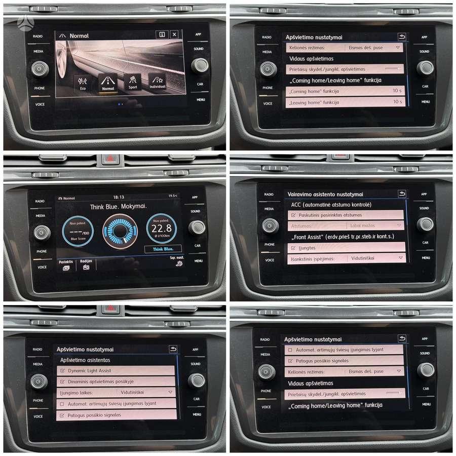 Black Volkswagen Tiguan 2017 in Prienai, with an engine capacity of 1.97 L and mileage of 274 thousand km for 14750 €, photo 46 on AUTOMOTO.COM.LV
