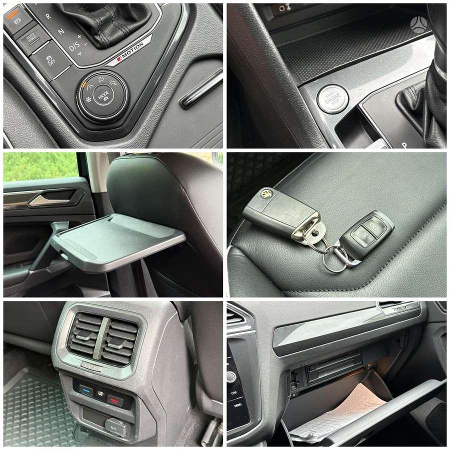 Black Volkswagen Tiguan 2017 in Prienai, with an engine capacity of 1.97 L and mileage of 274 thousand km for 14750 €, photo 50 on AUTOMOTO.COM.LV