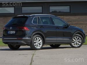 Black Volkswagen Tiguan 2017 in Riga, with an engine capacity of 2.00 L and mileage of 222 thousand km for 17200 €, photo 6 on AUTOMOTO.COM.LV