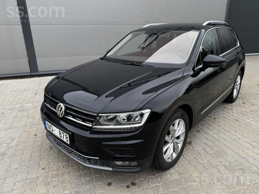 Melns Volkswagen Tiguan 2017 Ogre, ar dzinēja tilpumu 2.00 L un nobraukumu 189 tūkst. km par 15800 €, foto 4 vietnē AUTOMOTO.COM.LV