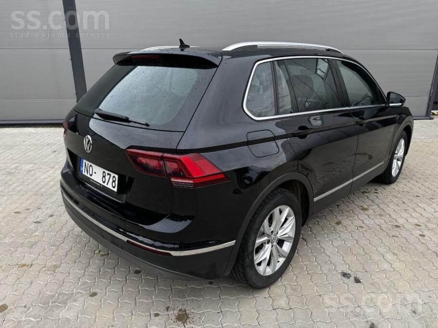Melns Volkswagen Tiguan 2017 Ogre, ar dzinēja tilpumu 2.00 L un nobraukumu 189 tūkst. km par 15800 €, foto 5 vietnē AUTOMOTO.COM.LV