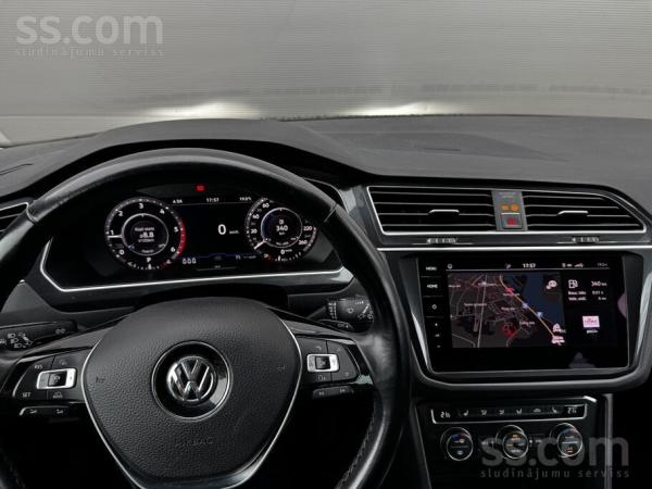 Melns Volkswagen Tiguan 2017 Ogre, ar dzinēja tilpumu 2.00 L un nobraukumu 189 tūkst. km par 15800 €, foto 7 vietnē AUTOMOTO.COM.LV