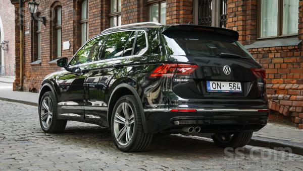 Melns Volkswagen Tiguan 2018 Rīga, ar dzinēja tilpumu 2.00 L un nobraukumu 194 tūkst. km par 16950 €, foto 3 vietnē AUTOMOTO.COM.LV