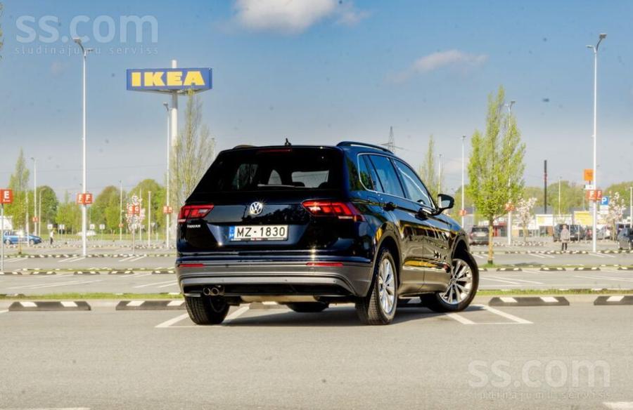 Melns Volkswagen Tiguan 2018 Rīga, ar dzinēja tilpumu 1.50 L un nobraukumu 195 tūkst. km par 12590 €, foto 6 vietnē AUTOMOTO.COM.LV