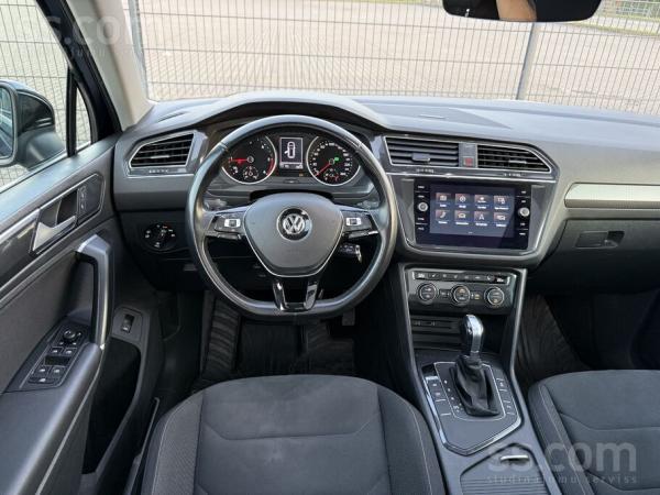 Melns Volkswagen Tiguan 2018 Jelgava, ar dzinēja tilpumu 2.00 L un nobraukumu 193 tūkst. km par 15900 €, foto 10 vietnē AUTOMOTO.COM.LV
