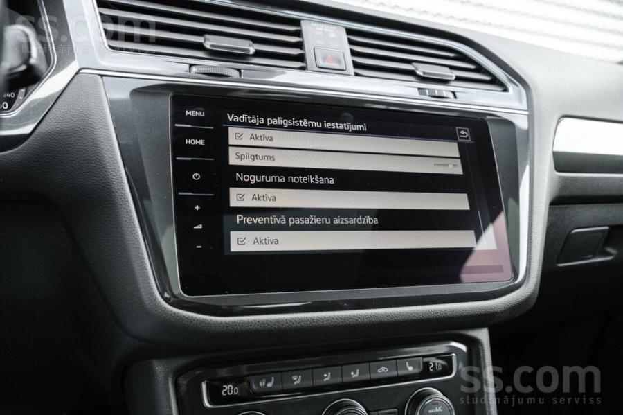 Melns Volkswagen Tiguan 2018 Rīga, ar dzinēja tilpumu 2.00 L un nobraukumu 157 tūkst. km par 20600 €, foto 22 vietnē AUTOMOTO.COM.LV