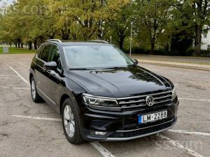 Melns Volkswagen Tiguan 2018 Rīga, ar dzinēja tilpumu 2.00 L un nobraukumu 221 tūkst. km par 16750 €, foto  vietnē AUTOMOTO.COM.LV
