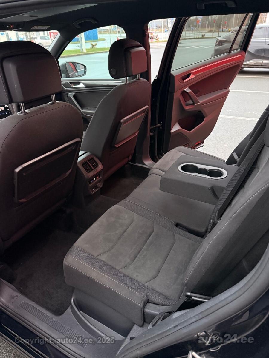 Black Volkswagen Tiguan 2019 in Tallinn, with an engine capacity of 2.00 L and mileage of 95 thousand km for 21999 €, photo 17 on AUTOMOTO.COM.LV