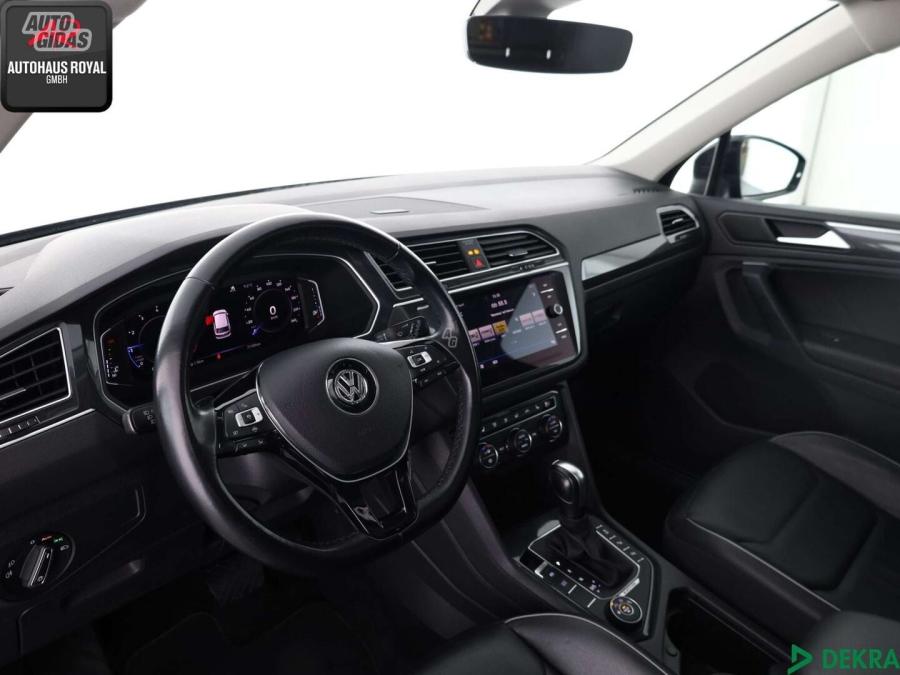 Black Volkswagen Tiguan 2019 in Kaunas, with an engine capacity of 2.00 L and mileage of 78 thousand km for 32164 €, photo 9 on AUTOMOTO.COM.LV