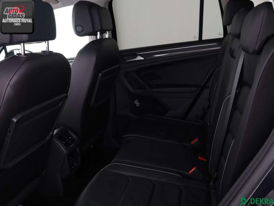 Black Volkswagen Tiguan 2019 in Kaunas, with an engine capacity of 2.00 L and mileage of 78 thousand km for 32164 €, photo 11 on AUTOMOTO.COM.LV