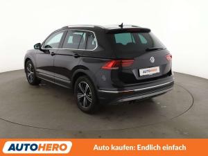 Black Volkswagen Tiguan 2019 in Kaunas, with an engine capacity of 1.50 L and mileage of 72 thousand km for 29013 €, photo 4 on AUTOMOTO.COM.LV