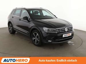 Black Volkswagen Tiguan 2019 in Kaunas, with an engine capacity of 1.50 L and mileage of 72 thousand km for 29013 €, photo 8 on AUTOMOTO.COM.LV