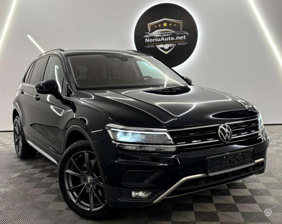 Melns Volkswagen Tiguan 2019 Marijampole, ar dzinēja tilpumu 1.97 L un nobraukumu 91 tūkst. km par 24750 €, foto 1 vietnē AUTOMOTO.COM.LV