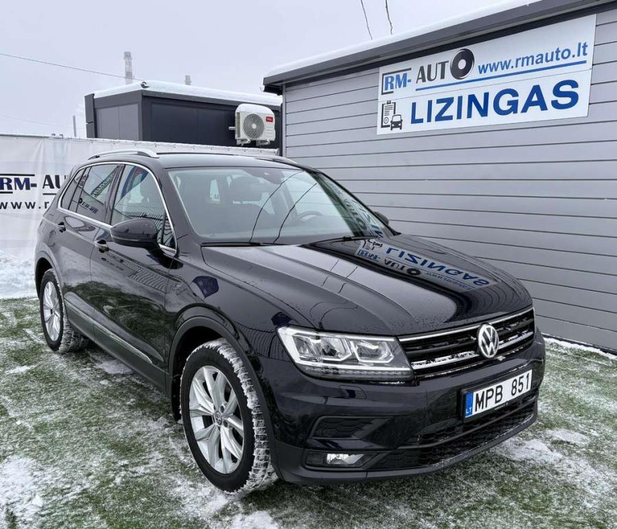 Melns Volkswagen Tiguan 2019 Panevēža, ar dzinēja tilpumu 2.00 L un nobraukumu 102 tūkst. km par 17500 €, foto 3 vietnē AUTOMOTO.COM.LV