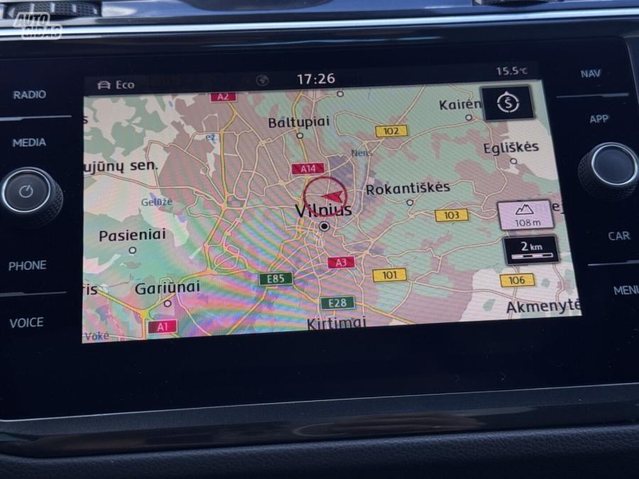 Melns Volkswagen Tiguan 2019 Avižieniai, ar dzinēja tilpumu 2.00 L un nobraukumu 178 tūkst. km par 20950 €, foto 20 vietnē AUTOMOTO.COM.LV