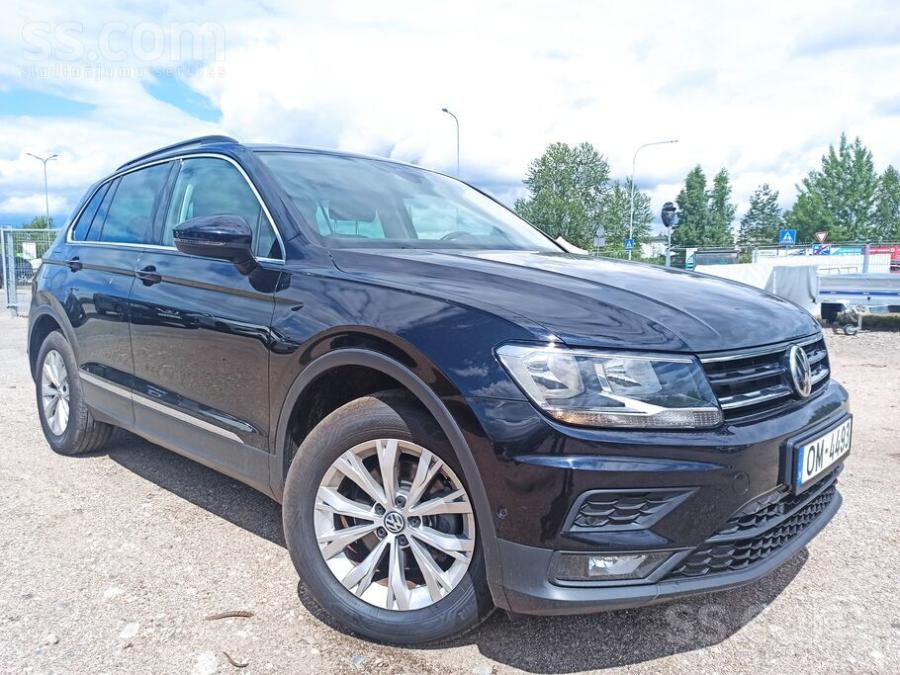 Melns Volkswagen Tiguan 2019 Daugavpils, ar dzinēja tilpumu 1.50 L un nobraukumu 0 tūkst. km par 16800 €, foto 3 vietnē AUTOMOTO.COM.LV