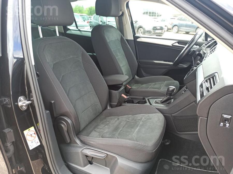 Melns Volkswagen Tiguan 2019 Daugavpils, ar dzinēja tilpumu 1.50 L un nobraukumu 0 tūkst. km par 16800 €, foto 17 vietnē AUTOMOTO.COM.LV