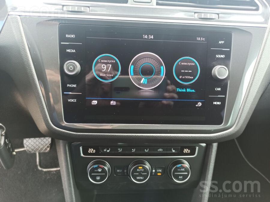 Melns Volkswagen Tiguan 2019 Daugavpils, ar dzinēja tilpumu 1.50 L un nobraukumu 0 tūkst. km par 16800 €, foto 28 vietnē AUTOMOTO.COM.LV