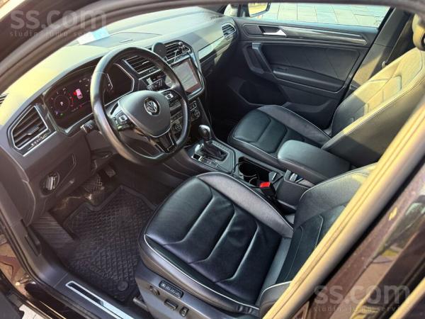 Melns Volkswagen Tiguan 2019 Rīga, ar dzinēja tilpumu 2.00 L un nobraukumu 127 tūkst. km par 23000 €, foto 10 vietnē AUTOMOTO.COM.LV