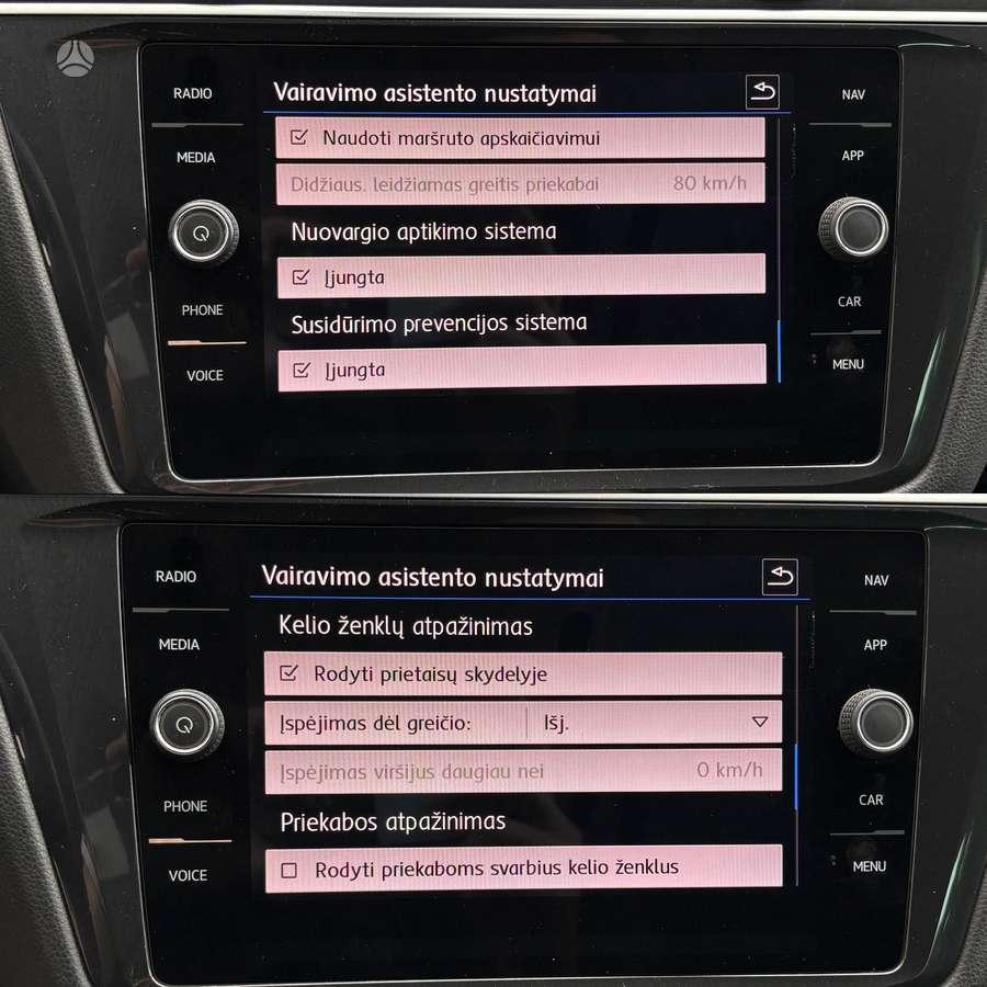 Melns Volkswagen Tiguan 2019 Kauņa, ar dzinēja tilpumu 1.97 L un nobraukumu 207 tūkst. km par 14250 €, foto 28 vietnē AUTOMOTO.COM.LV