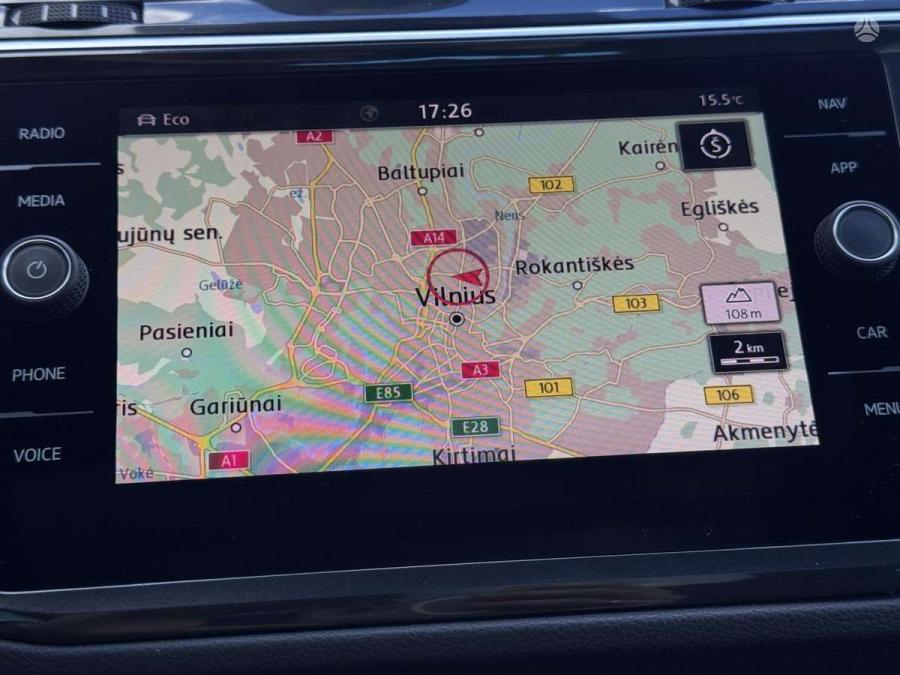 Melns Volkswagen Tiguan 2019 Viļņa, ar dzinēja tilpumu 2.00 L un nobraukumu 178 tūkst. km par 20950 €, foto 20 vietnē AUTOMOTO.COM.LV