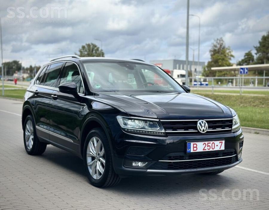 Черный Фольксваген Тигуан 2019 в Резекне, объемом двигателя 2.00 л и пробегом 296 тыс. км за 14990 €, фото 4 на AUTOMOTO.COM.LV