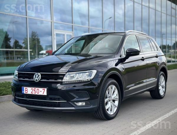 Melns Volkswagen Tiguan 2019 Rēzekne, ar dzinēja tilpumu 2.00 L un nobraukumu 296 tūkst. km par 14990 €, foto 3 vietnē AUTOMOTO.COM.LV